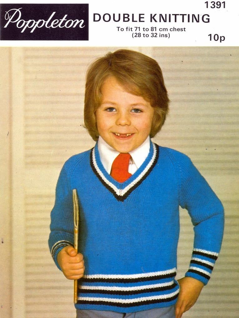 Knitting Pattern Leaflet Richard Poppleton 1391 : Amazon.co.uk: Home ...