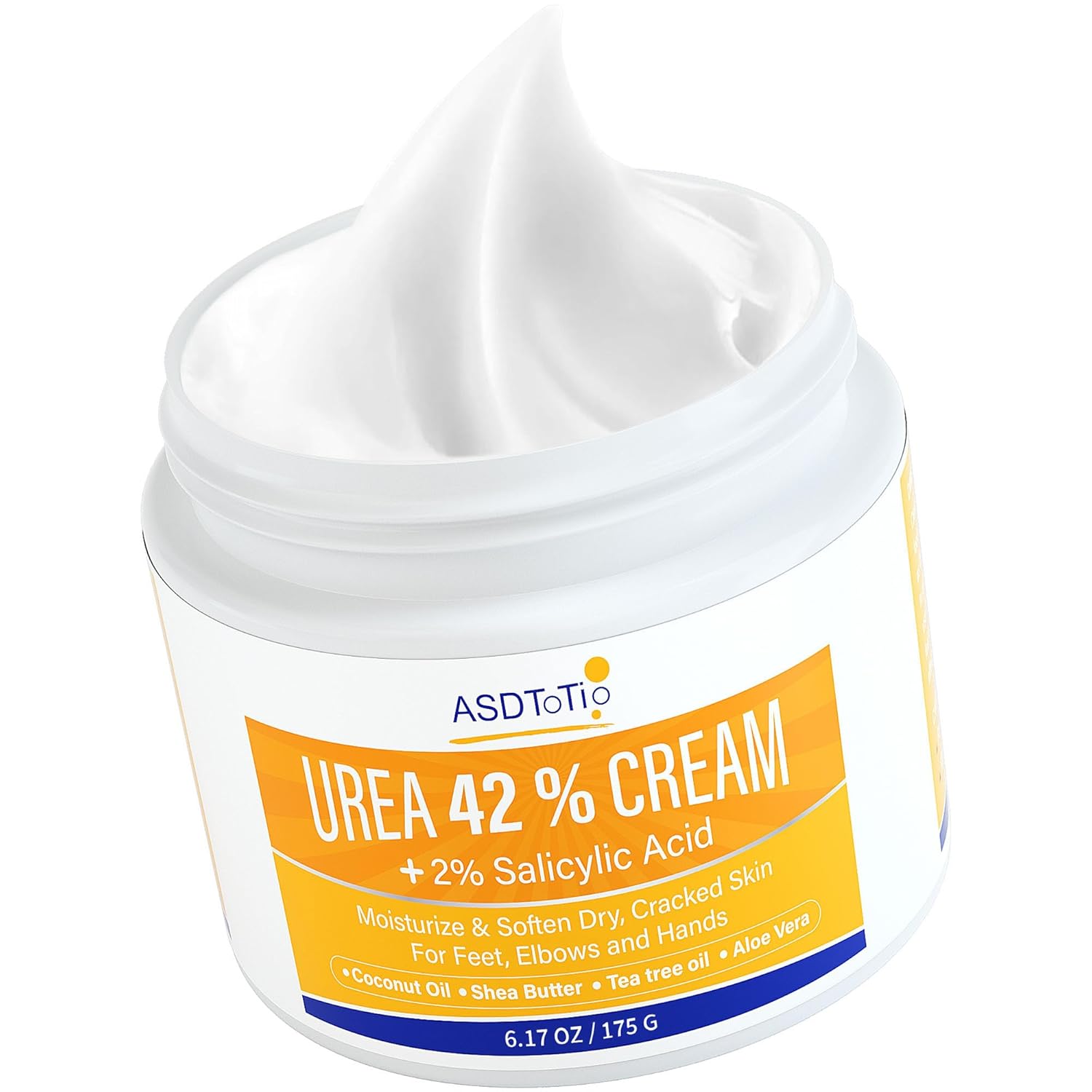 Amazon.com : ASDToTio Urea Cream 42% - Foot Care for Dry Cracked Heels ...