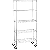 Amazon.com: SafeRacks 5-Tier Steel Tote Rack WS-BR27 - Maximize Space ...