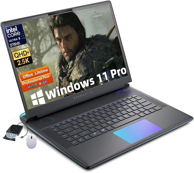 Amazon.com: Alienware 16 Area-51 Gaming Laptop - Intel Ultra 9 275HX(Up ...