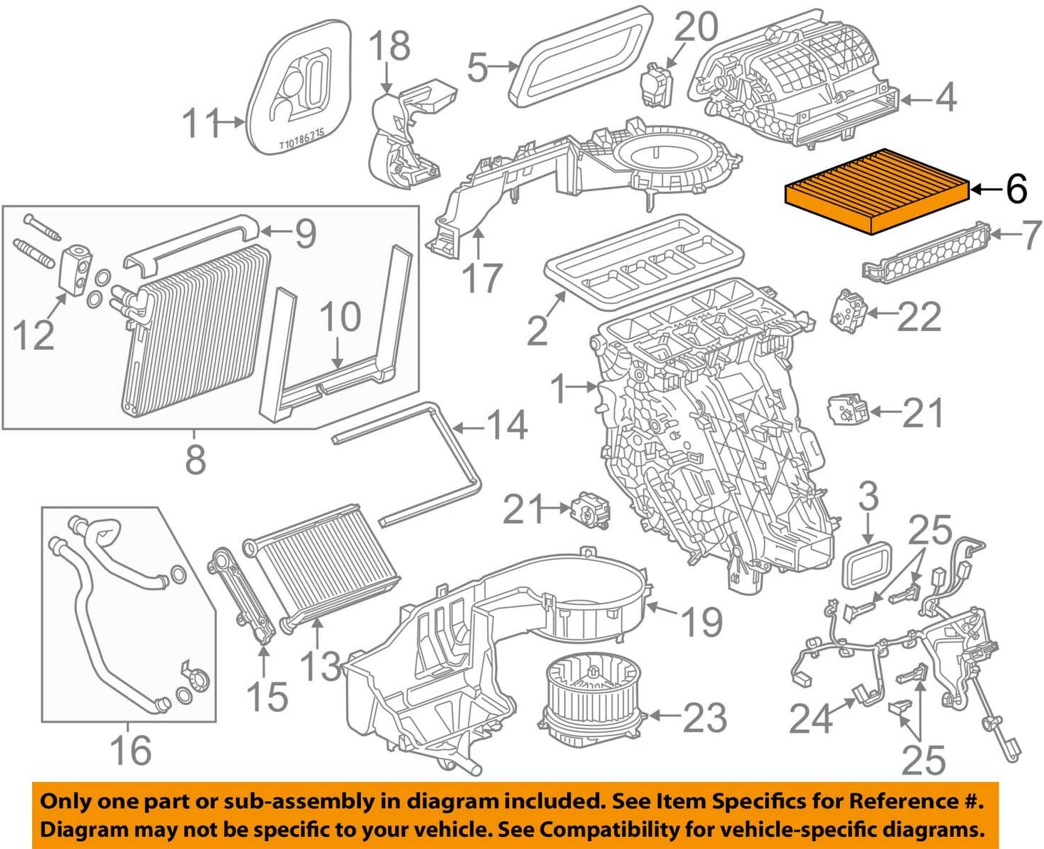 Amazon.com: General Motors GM OEM-Cabin Air Filter 23393247 : Automotive