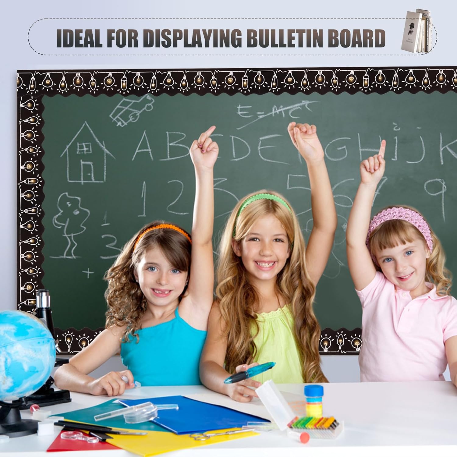 AWIZOM 72 Feet Light Bulb Bulletin Board Borders Morocco | Ubuy