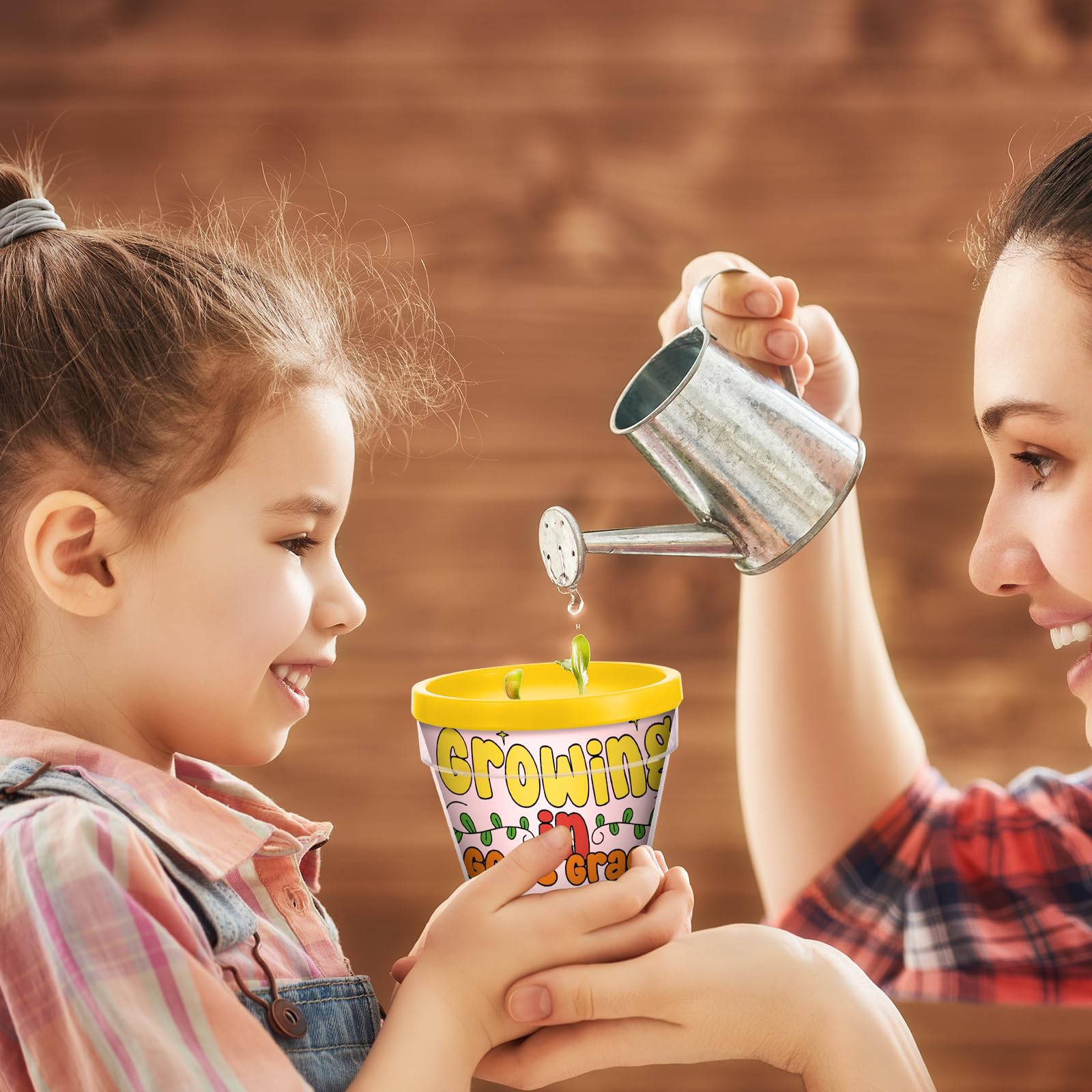 Snapklik.com : 28 Pcs Religious Crafts Flower Pot For Kids, 16 Bible ...