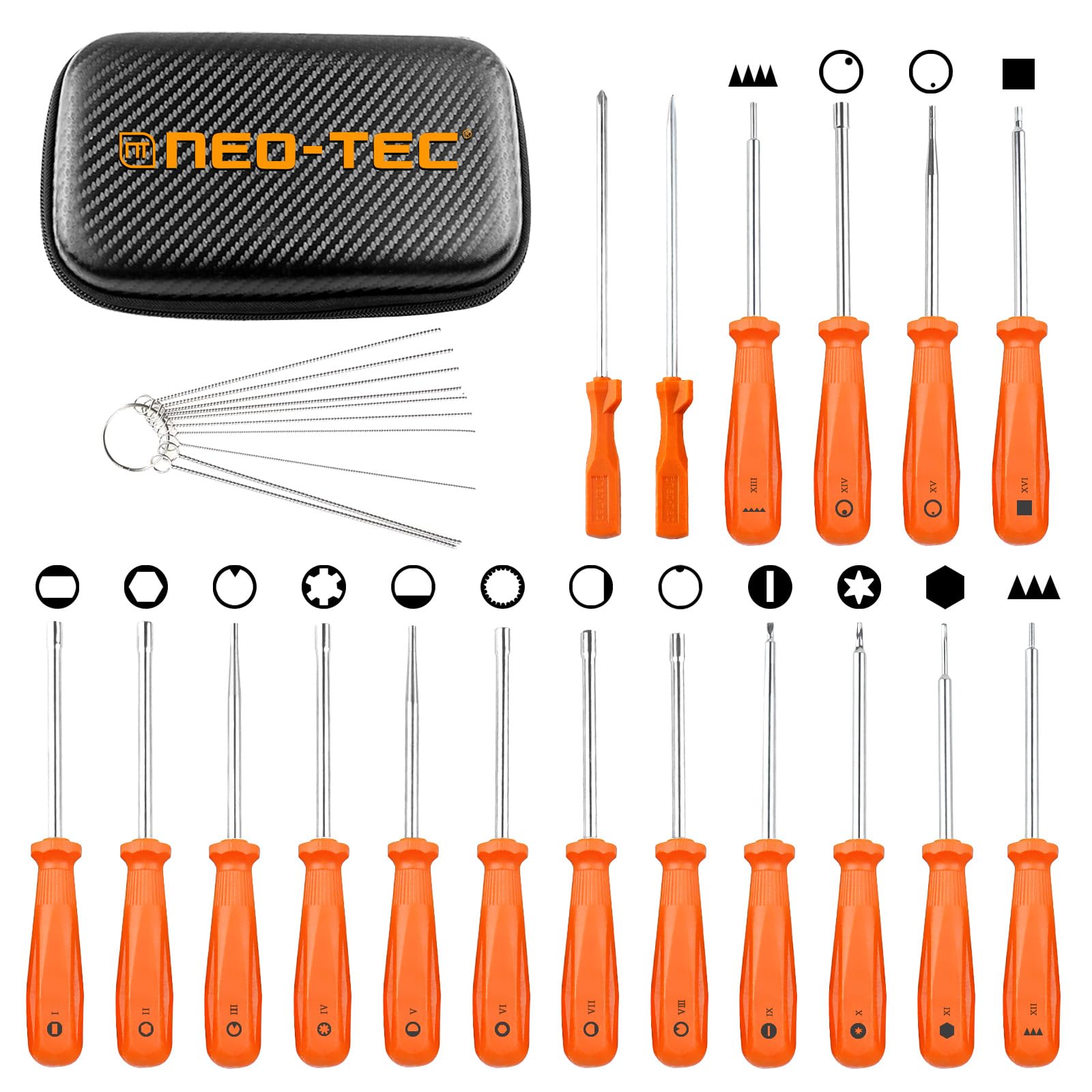 Amazon.com: NEO-TEC Pack-of-18 Carburetor Adjustment Tool Carburator ...