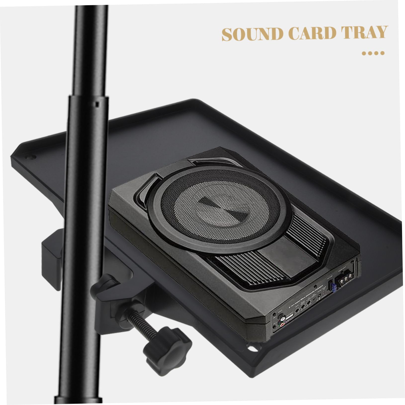 Snapklik.com : Abs Clamp Accessory Tray For Microphone Stand Instrument ...