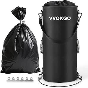 Amazon.com : VVOKGO Portable Boat Trash Can with Odor-Resistant Design ...