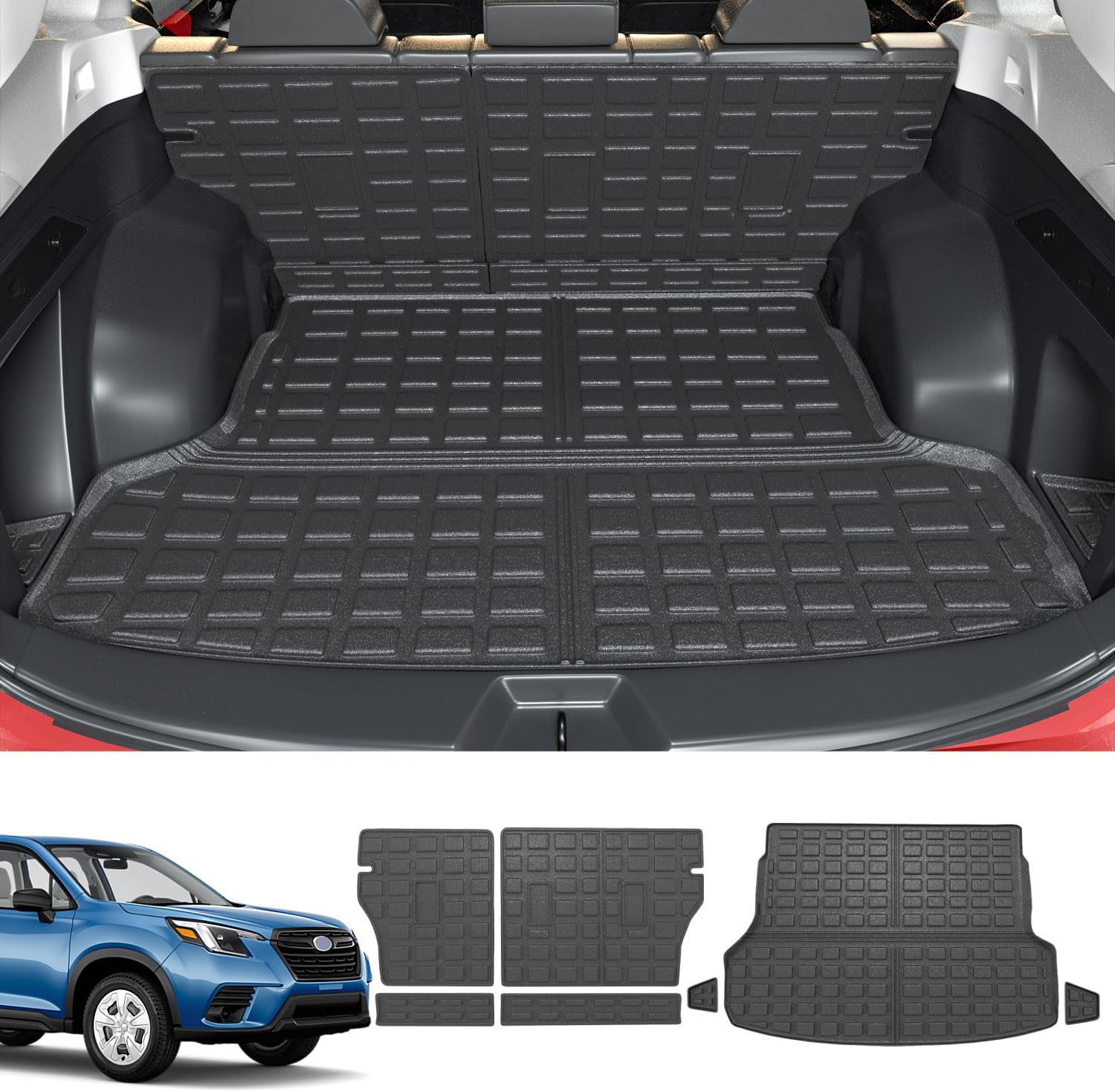 Amazon.com: powoq Cargo Liner Compatible with 2019-2025 Subaru Forester ...