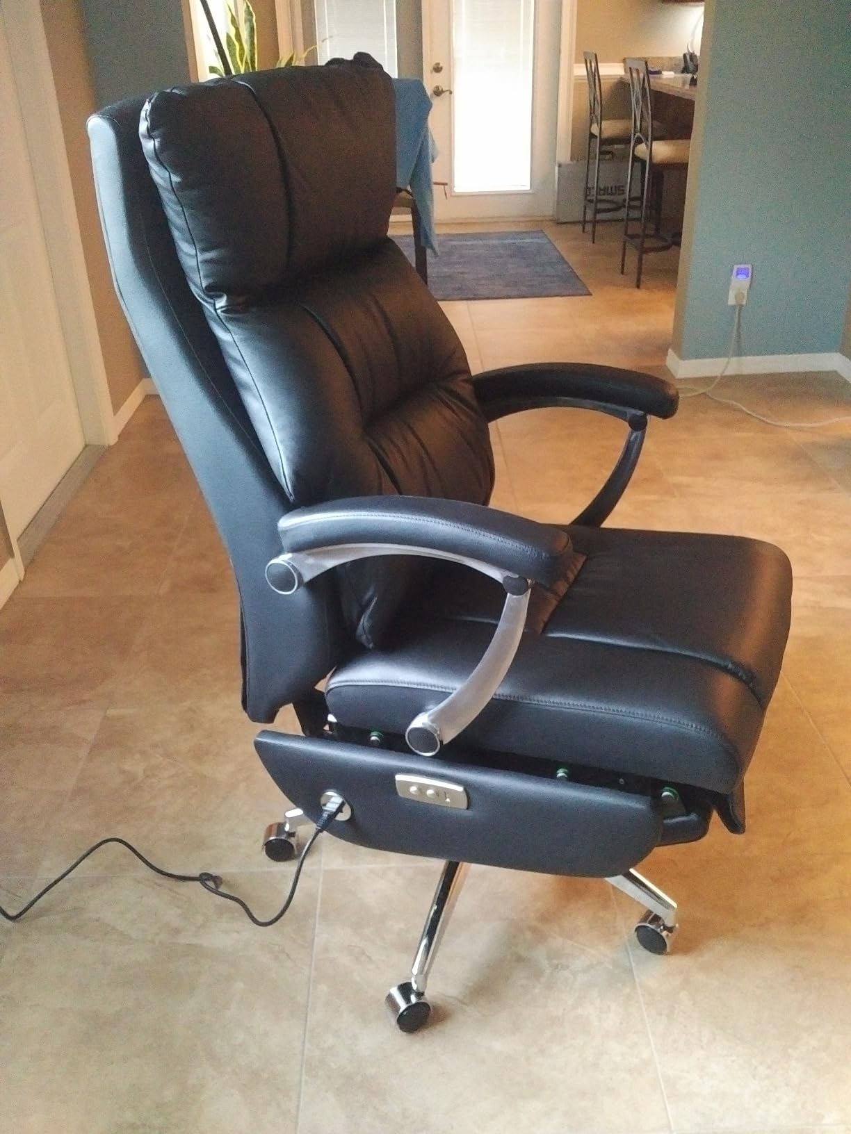 $16/mo - Finance LEAGOO Automatic Executive Office Chair High-Back ...