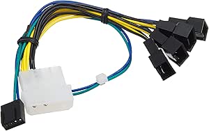 Amazon.co.jp: アイネックス ファンPWM信号4分岐ケーブル CA-864PS : パソコン・周辺機器