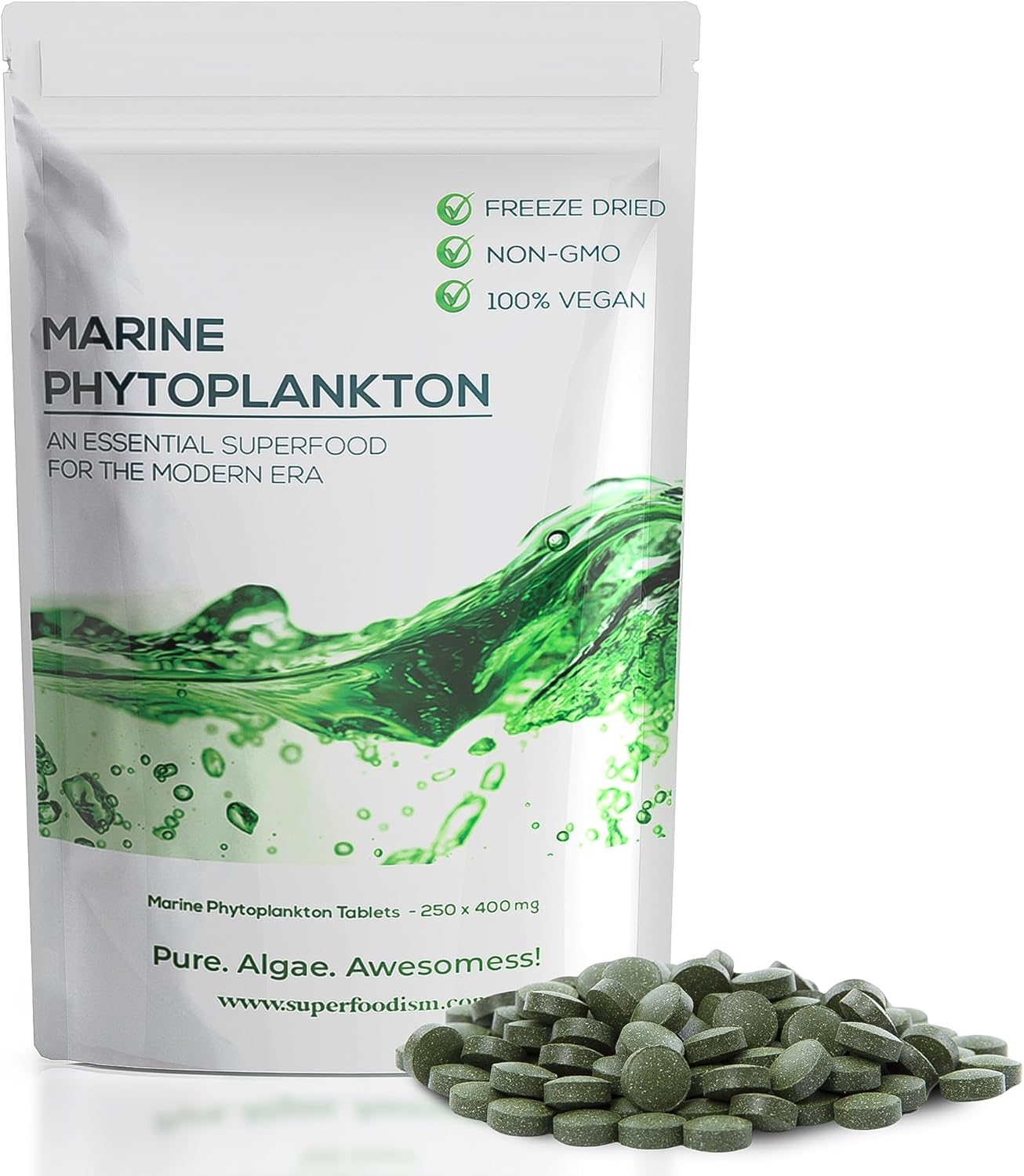 Amazon.com: SuperFoodISM Marine Phytoplankton Supplement Superfood Rich ...