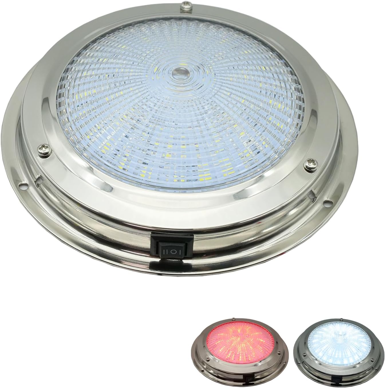 Amazon.com: LED Dome Light - High Power 6" LED Downlight - 12VDC ...