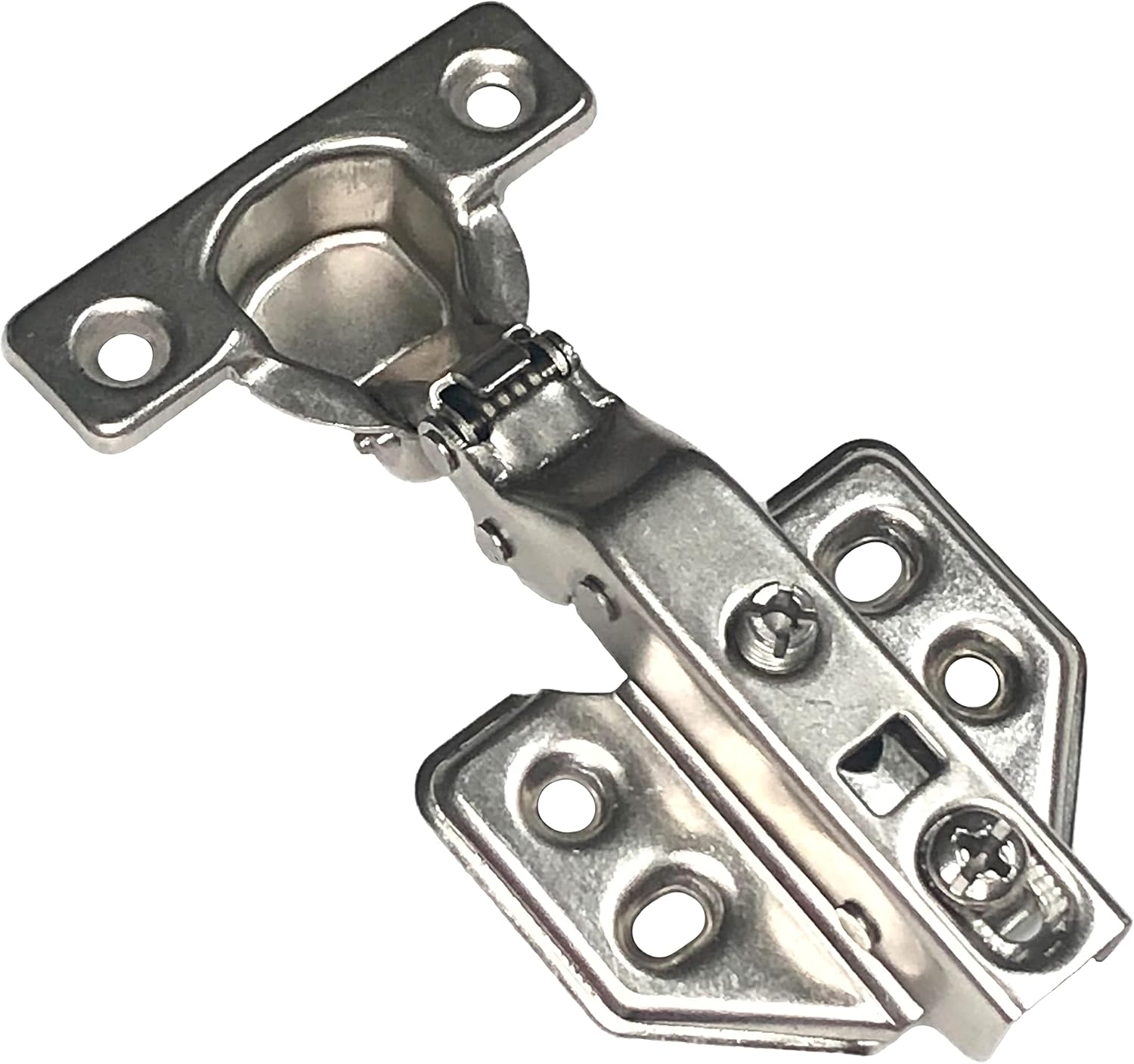 Kimdot Mini 26mm Cabinet Hinge 95 deg. Soft Close Small Full Overlay ...