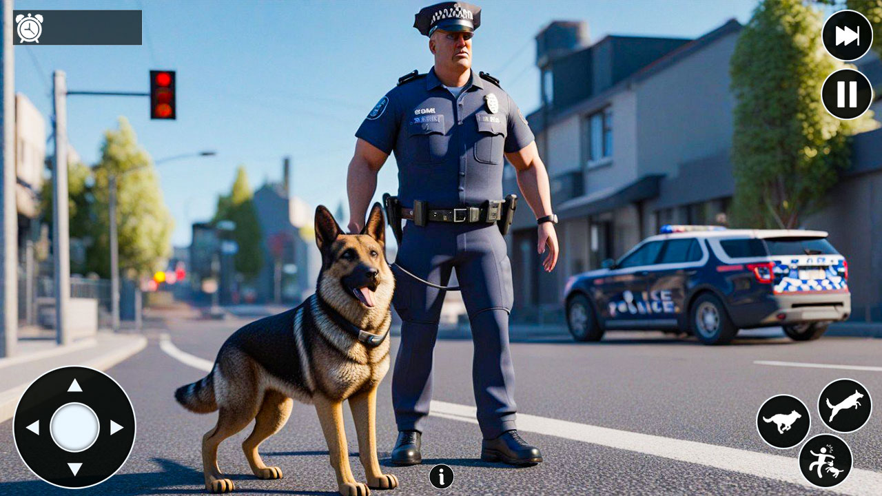 Real Police Dog Simulator Chase Gangster Cop Games - US Police Dog ...