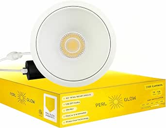 Perlglow 1.5 inch Millwork Trimless Round White HO Downlight Luminaire ...