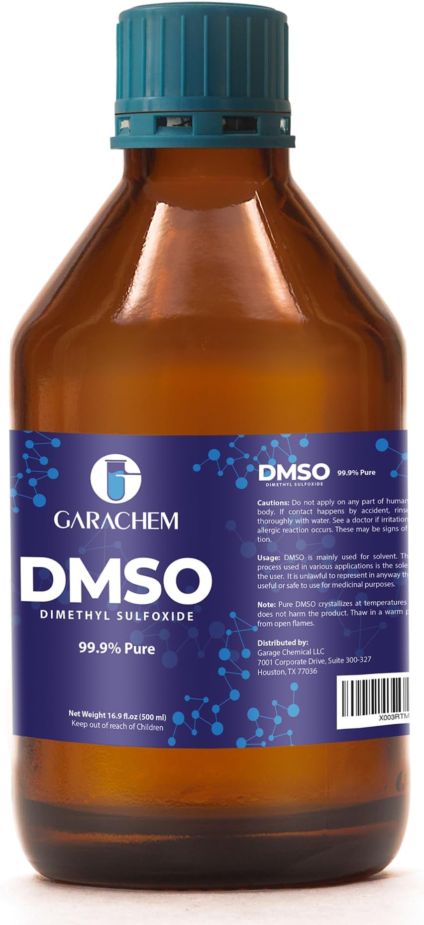 Amazon.com: DMSO 70% with Demineralized Water 30% - Glass Bottle 3.38oz ...