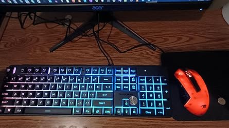 Amazon.com: iBUYPOWER Chimera KM7 RGB Gaming Keyboard + Gaming Mouse ...