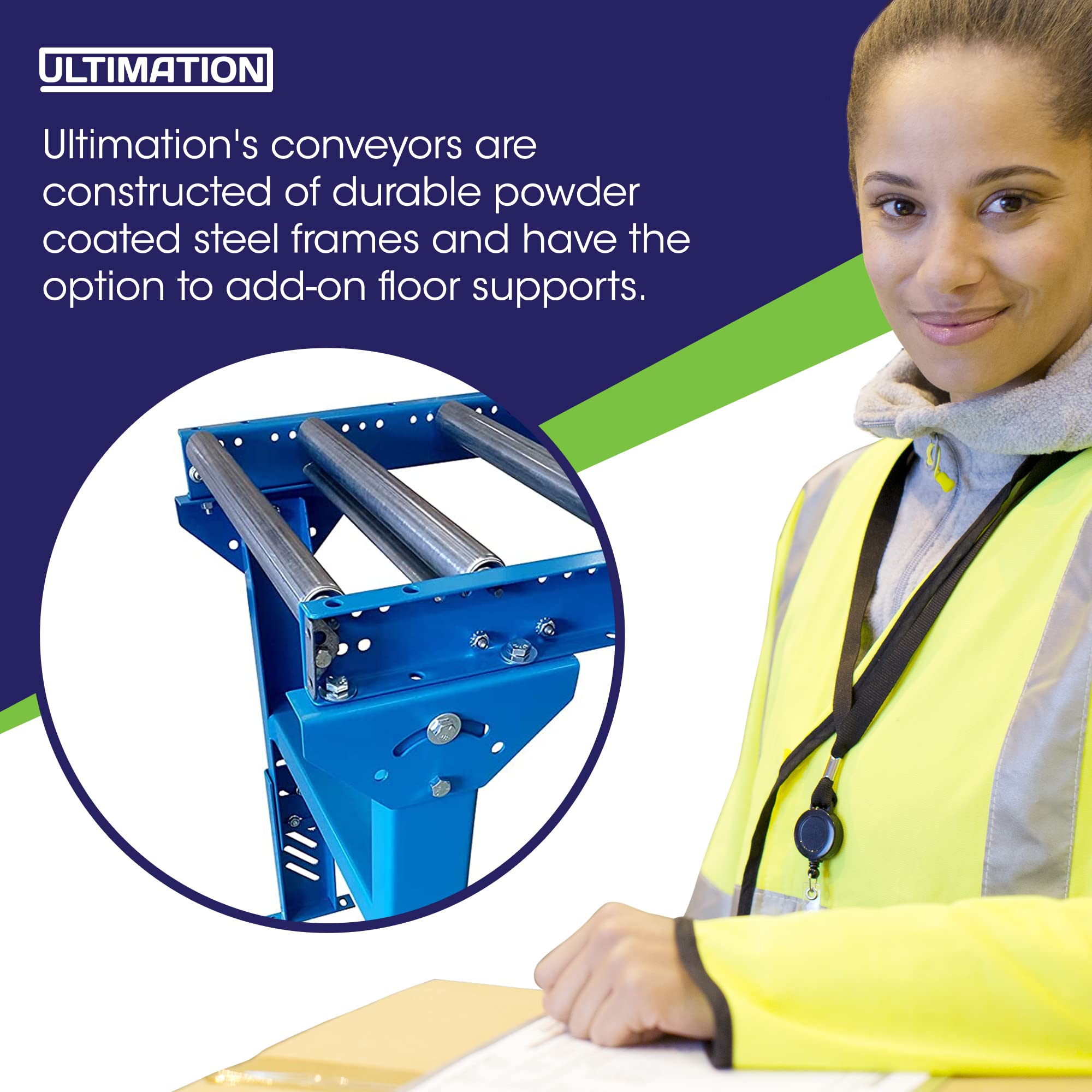 Snapklik.com : Ultimation Light-Duty Gravity Conveyor