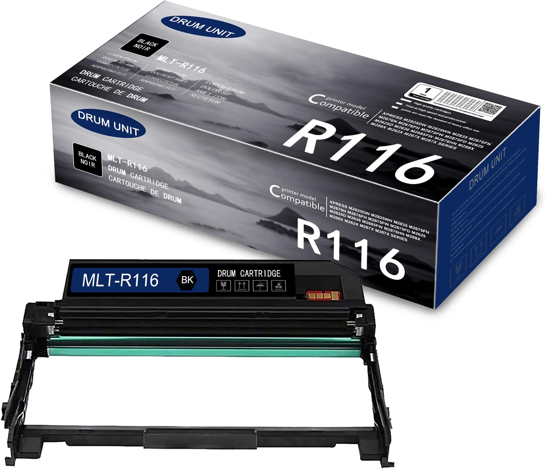 Amazon.com: LCL Compatible Drum Unit Replacement for Samsung MLT-R116 ...