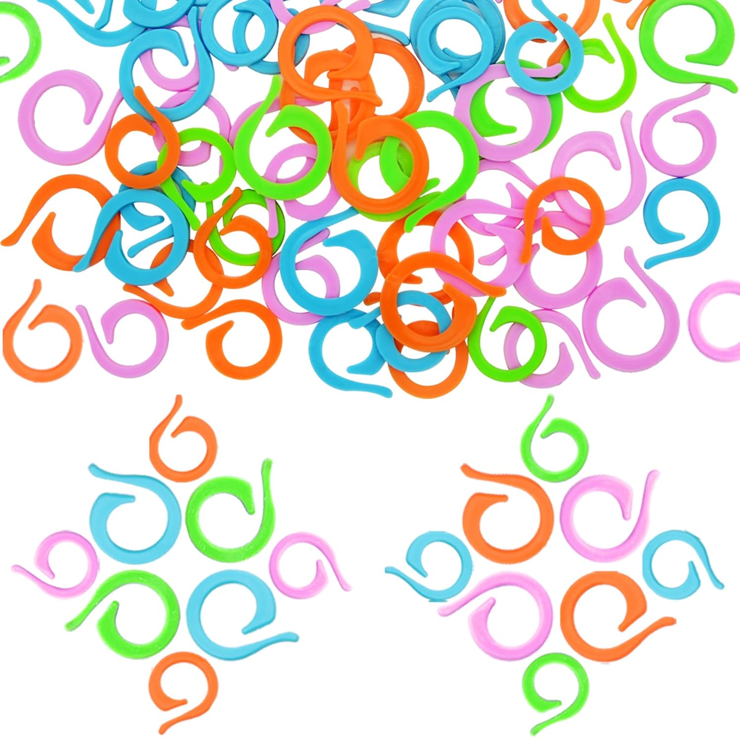 50pcs Knitting Stitch Markers Random Colors Stitch Markers Crochet 25 50pcs-knitting-stitch-markers-random-colors-stitch-markers-crochet-25