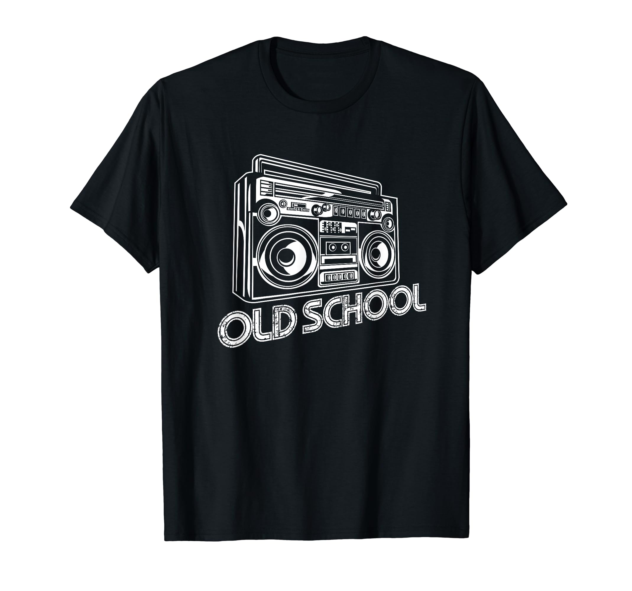 Amazon.com: Old School Boombox - 80s Rap T-Shirt : Clothing, Shoes ...