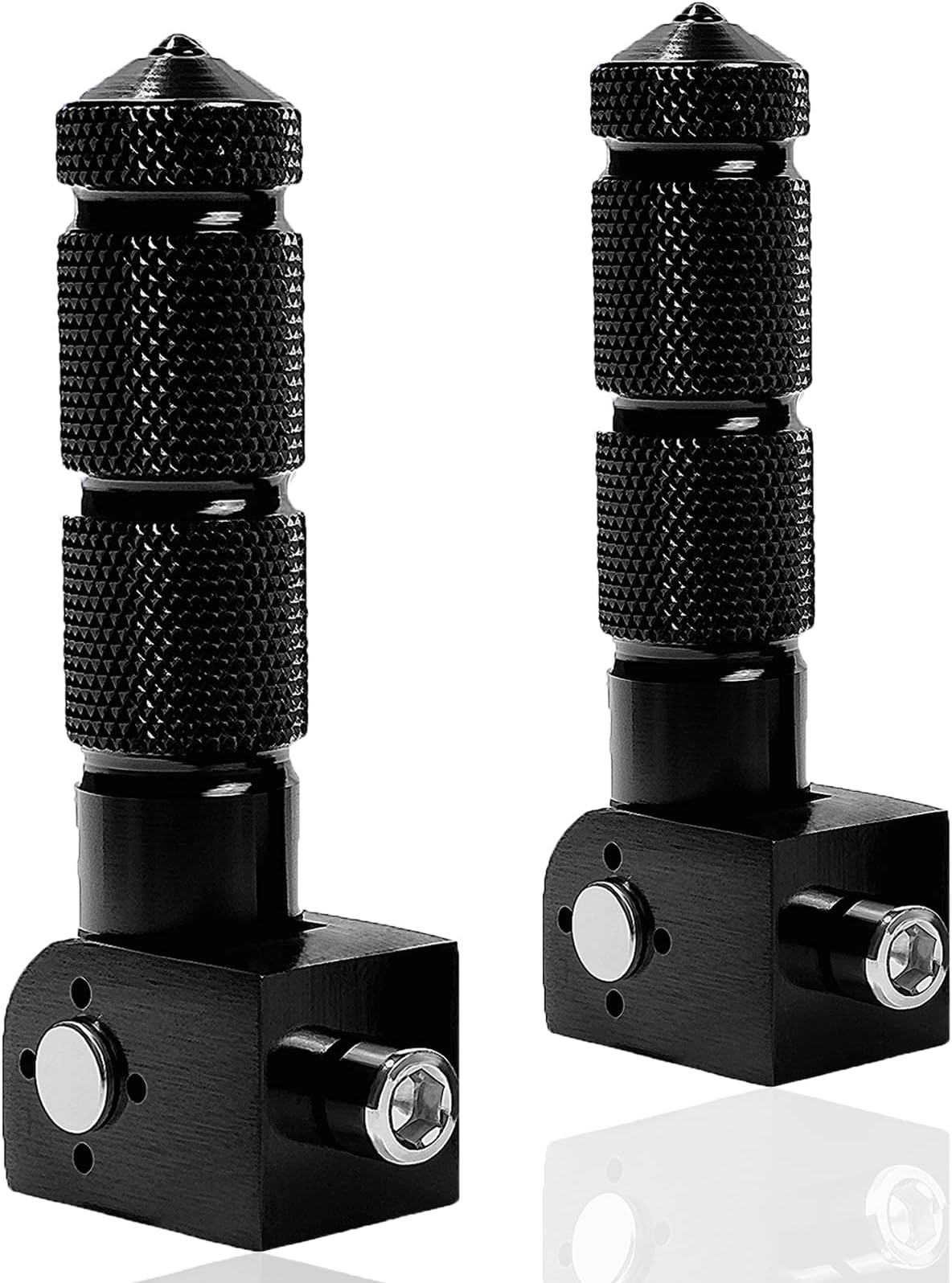 Amazon.com: Tongze 8mm Universal Motorcycle Footpegs: Folding Passenger ...