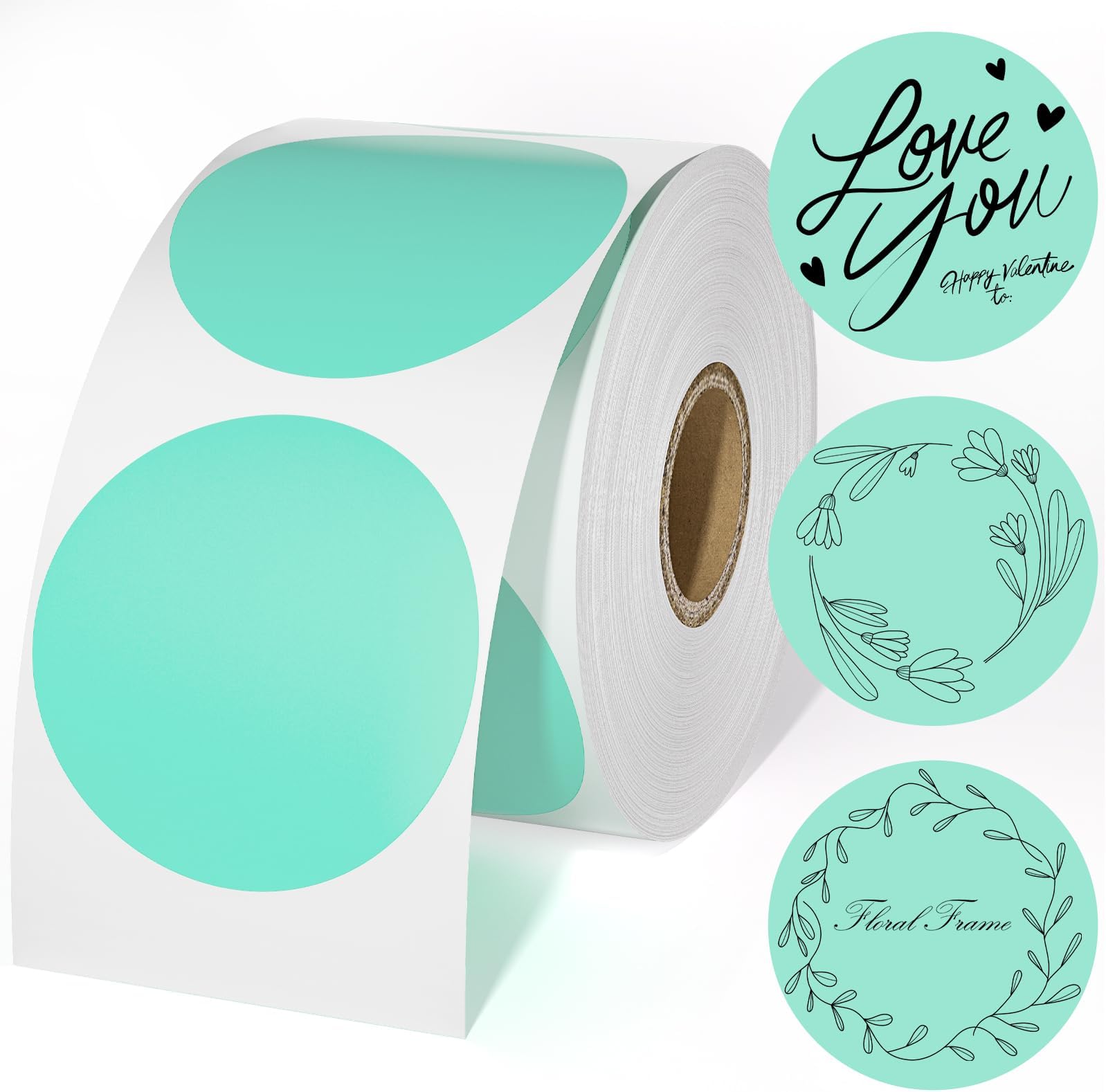 Amazon.com : FirstZi 2" Circle Yellow Color Coding Thermal Label ...