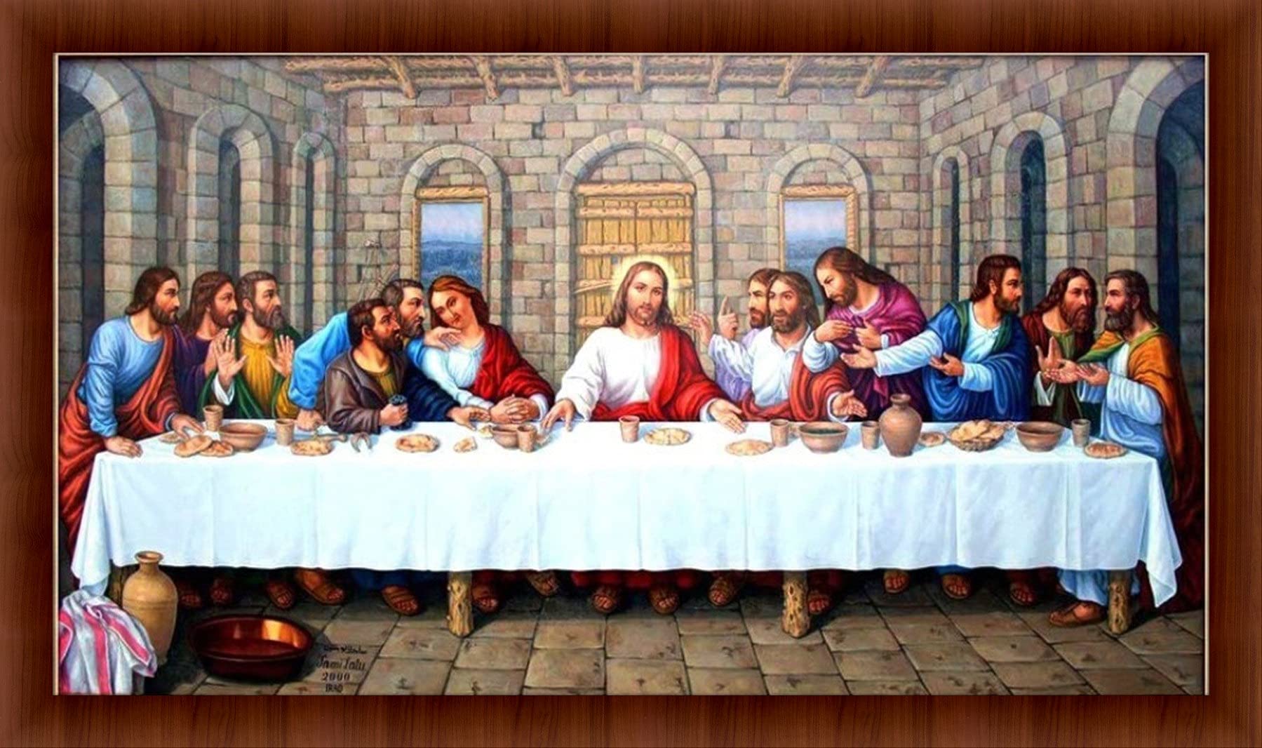 Buy THE MOST WANTED PAINTING OF THE LAST SUPPER OF JESUS CHRIST,THE ...