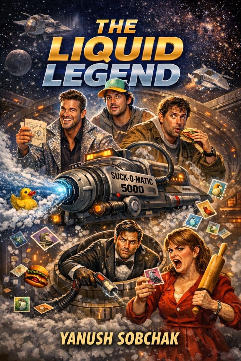 Amazon.com: The Liquid Legend : A Funny Sci-Fi Space Heist Adventure ...