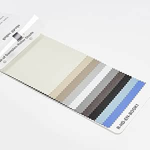 Amazon.com: MiLin Roller Blinds Fabric Samples 10 Colors Swatches for ...
