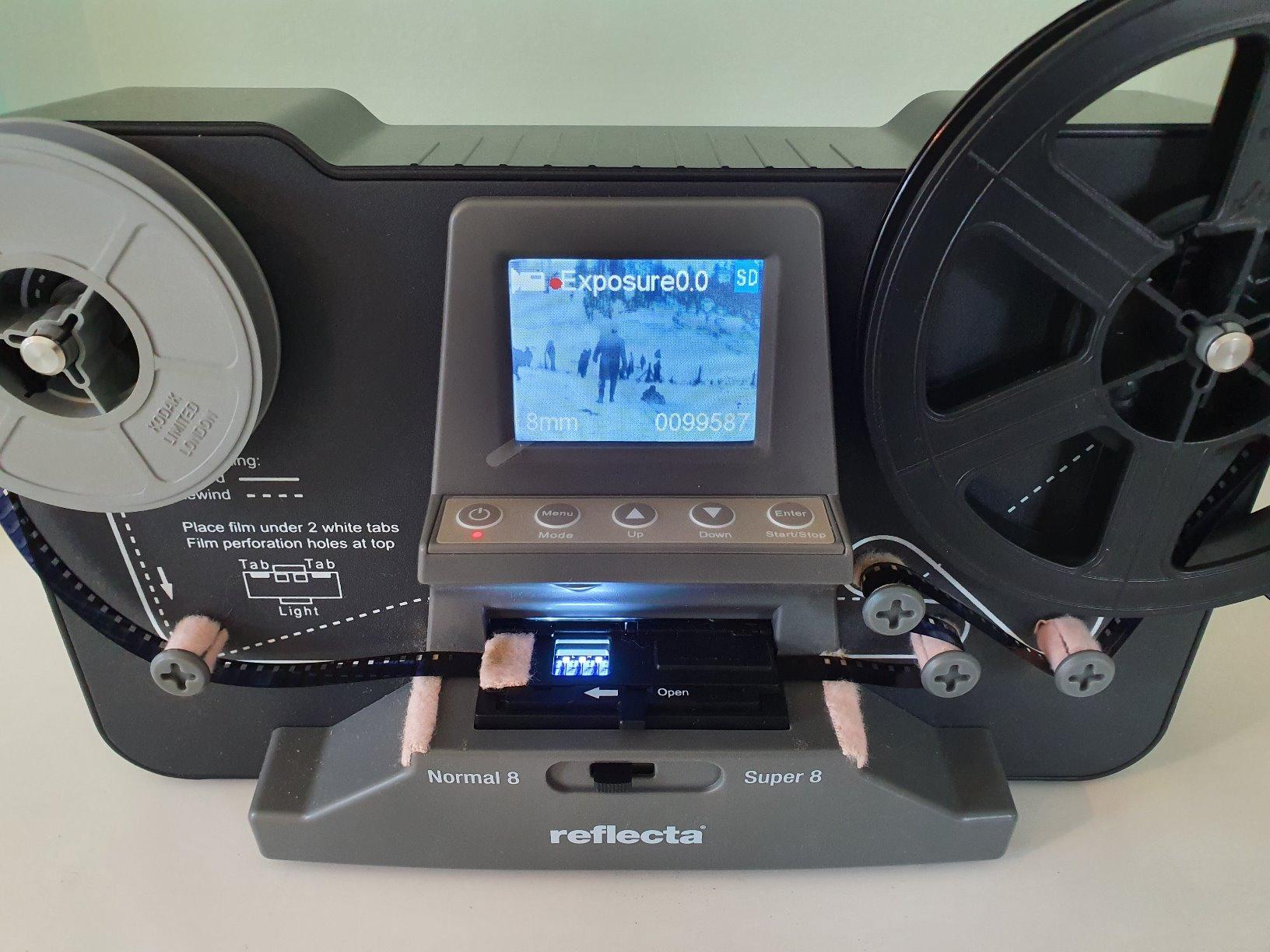 Reflecta film scanner super 8/normal 8: Amazon.co.uk: Computers ...