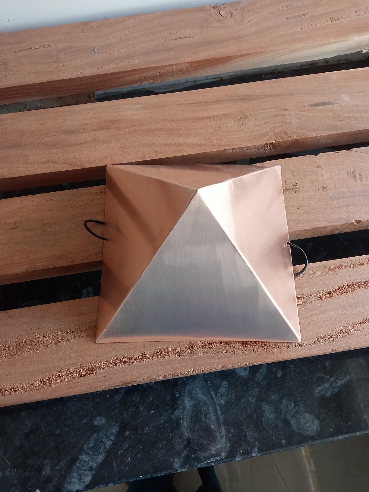 Buy DARMIKA Copper Pyramid Head Cap for Daily Meditation for Students ...