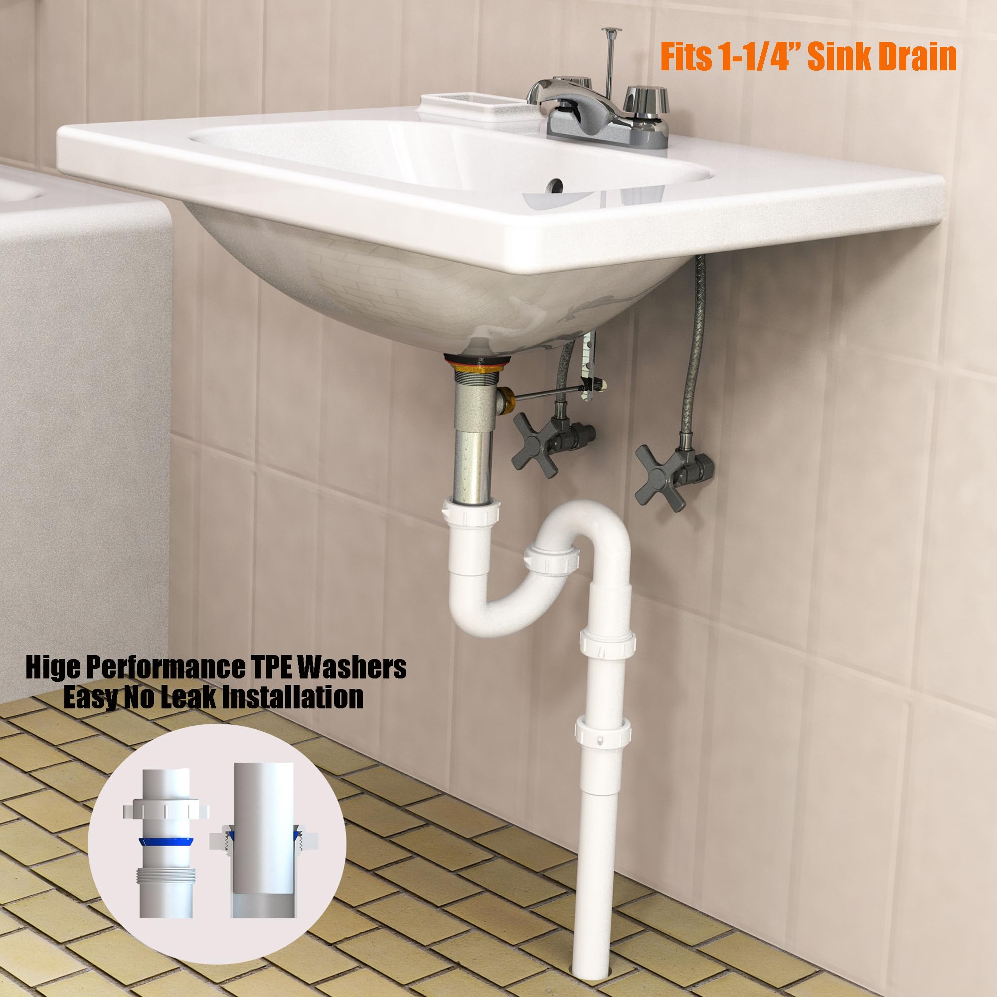 Bathroom Sink P Trap Install Markchoose Flexible P Trap For Kitchen