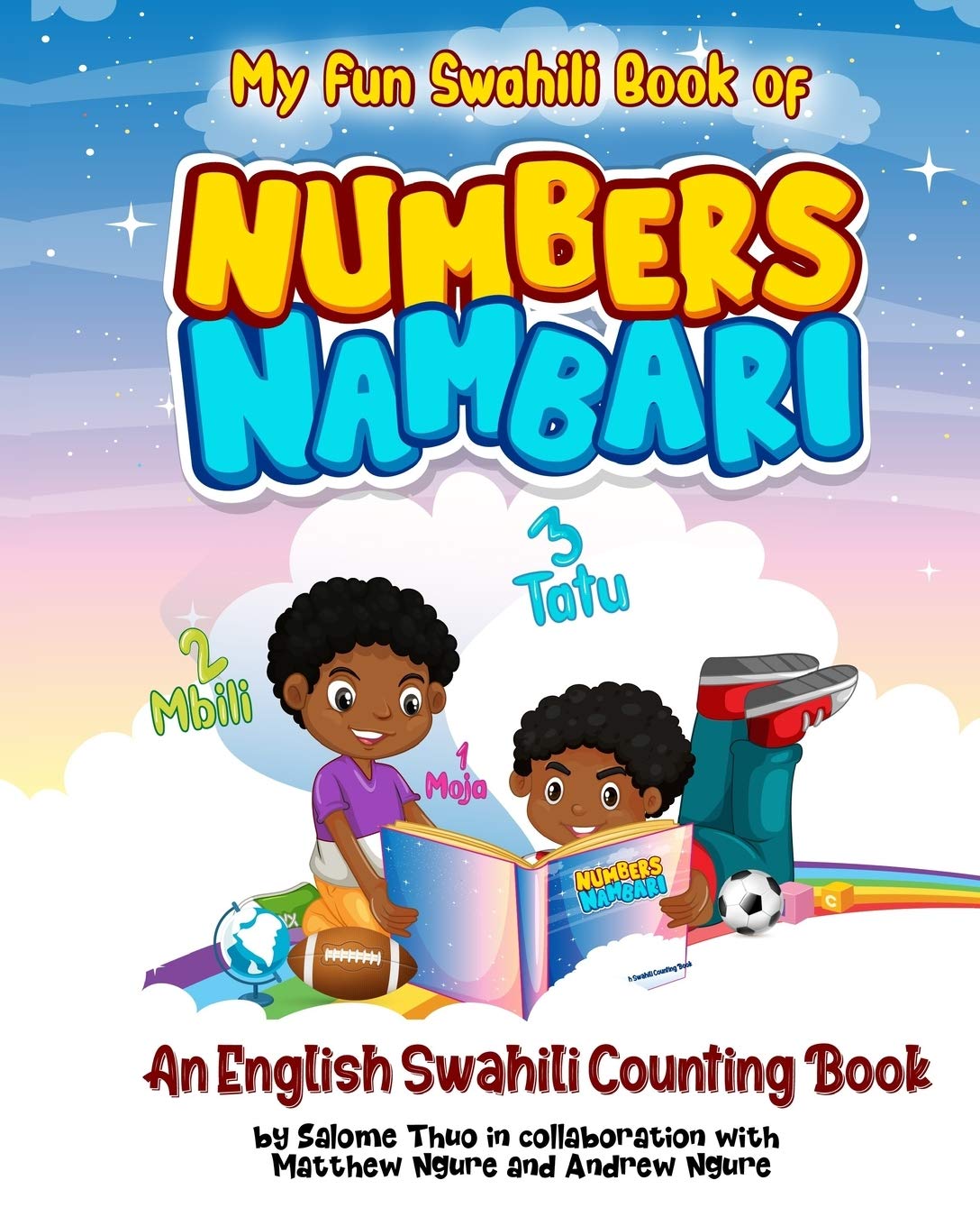 My Fun Swahili Book of Numbers Nambari: An English Swahili Counting ...