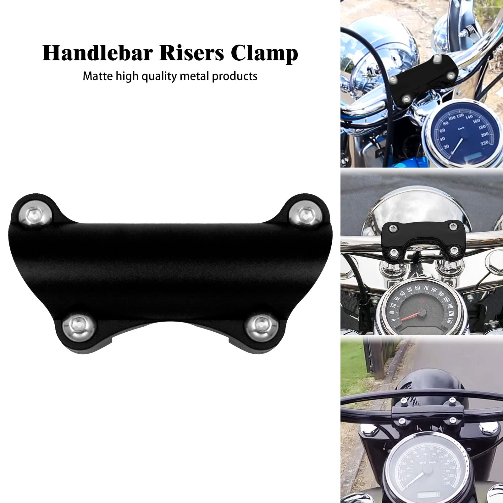 Pro Taper Handlebars HDBUBALUS 1.25'' Motorcycle Handlebar Risers - All ...