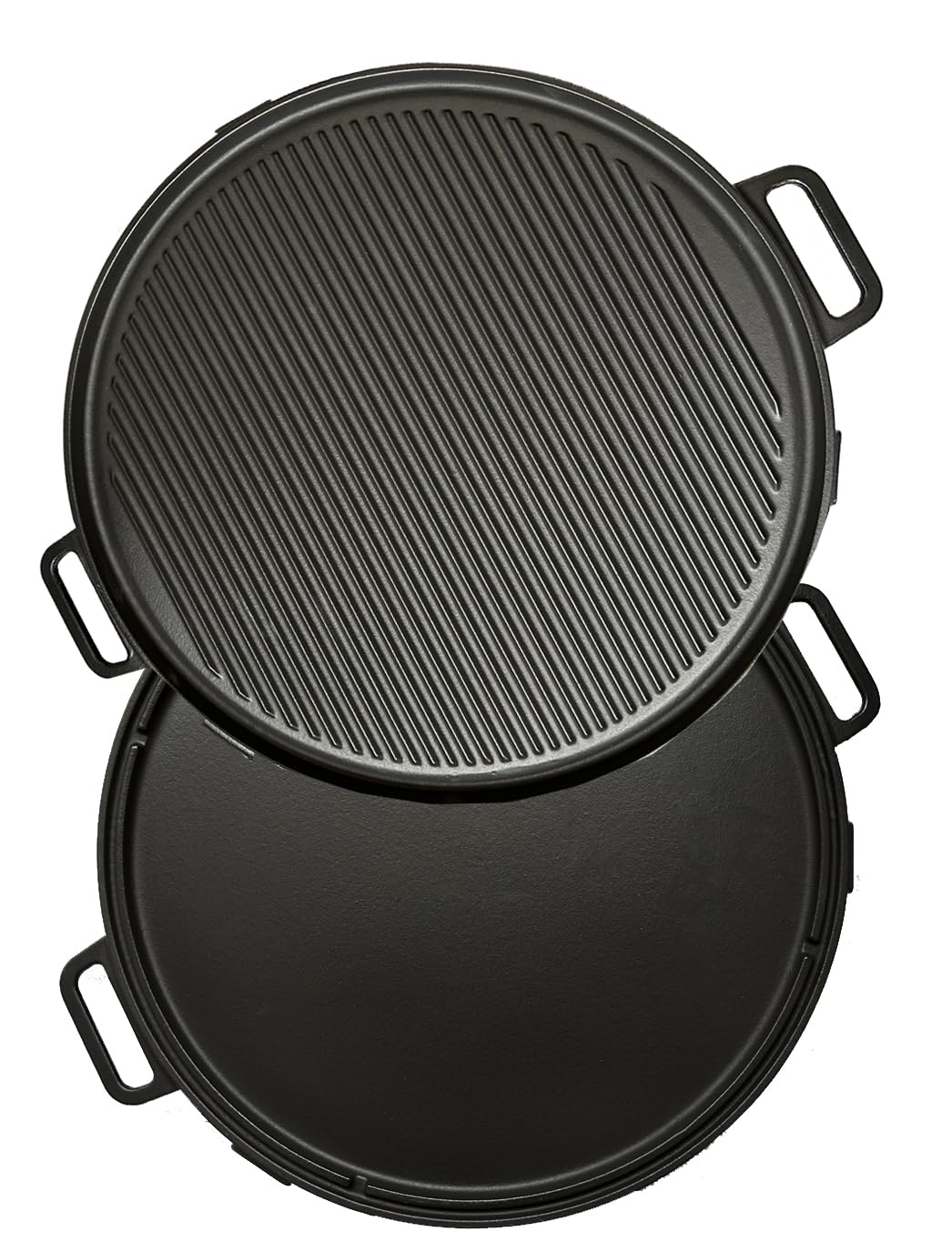 Dongftai C17.5 (1-Pack) 18" Reversible Cast Iron Griddle Heavy Duty ...