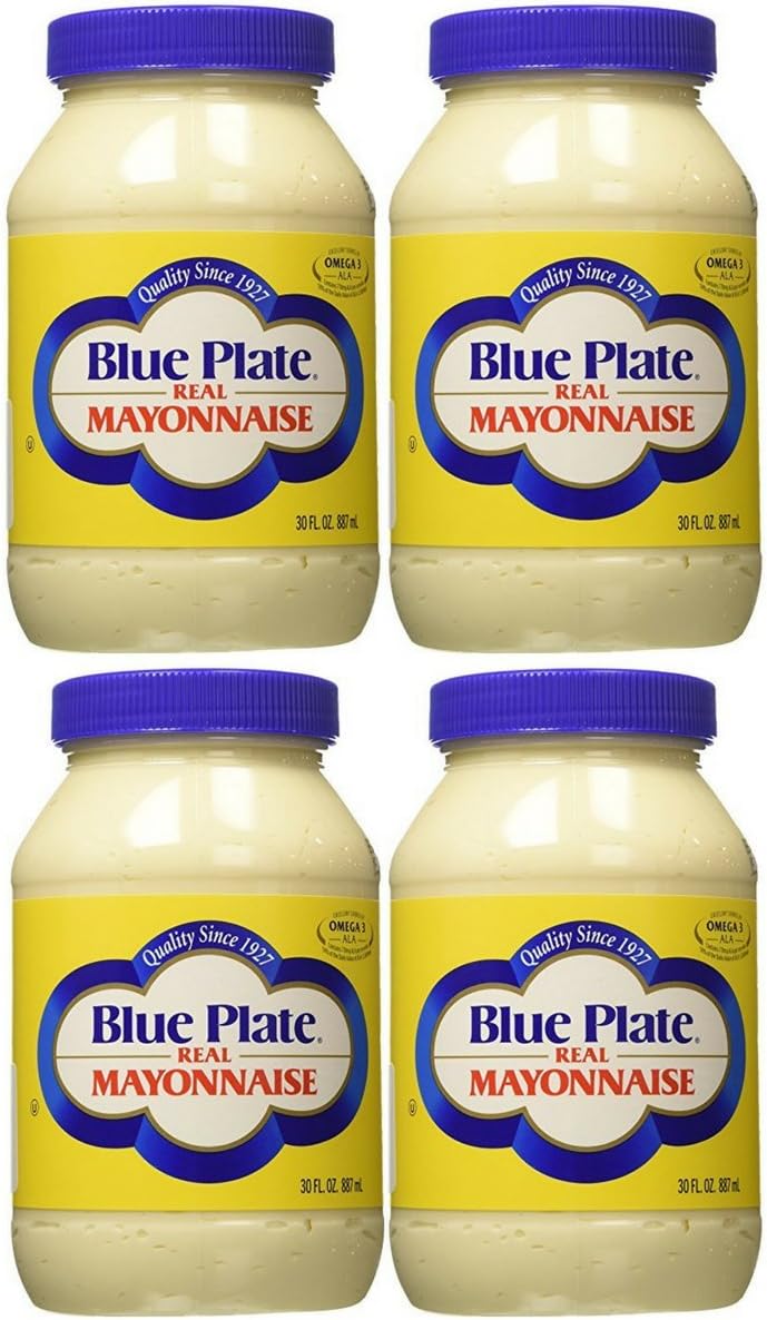 Amazon.com : Blue Plate Real Mayonnaise, Homestyle Mayo For Chicken ...