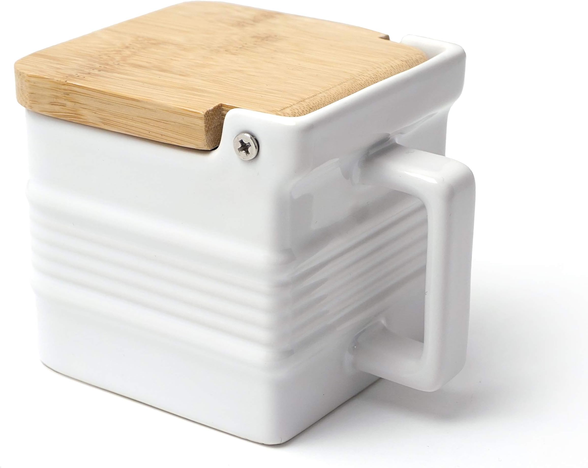 Amazon.com: ZERO JAPAN Salt Box - White - 15oz / 420ml Made in Japan ...