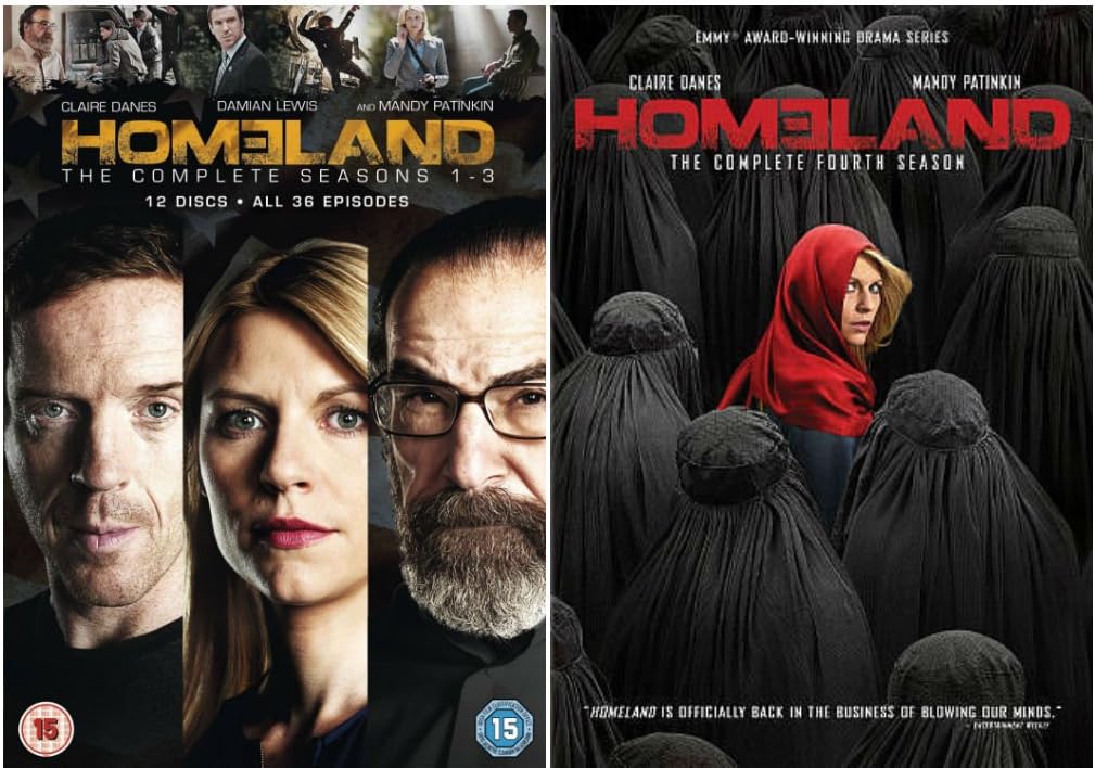 Homeland - Complete Season 1-4 Collection + Extras: Amazon.co.uk ...