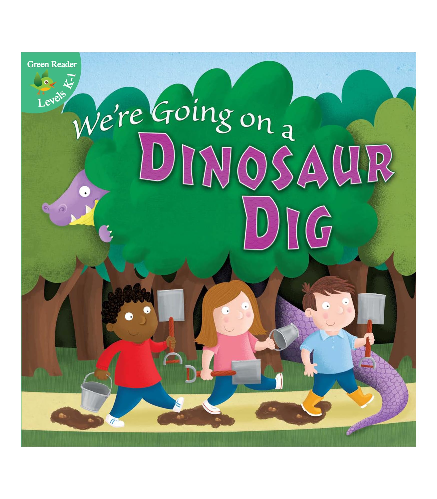Amazon.com: Carson Dellosa | We're Going on A Dinosaur Dig | Leveled ...