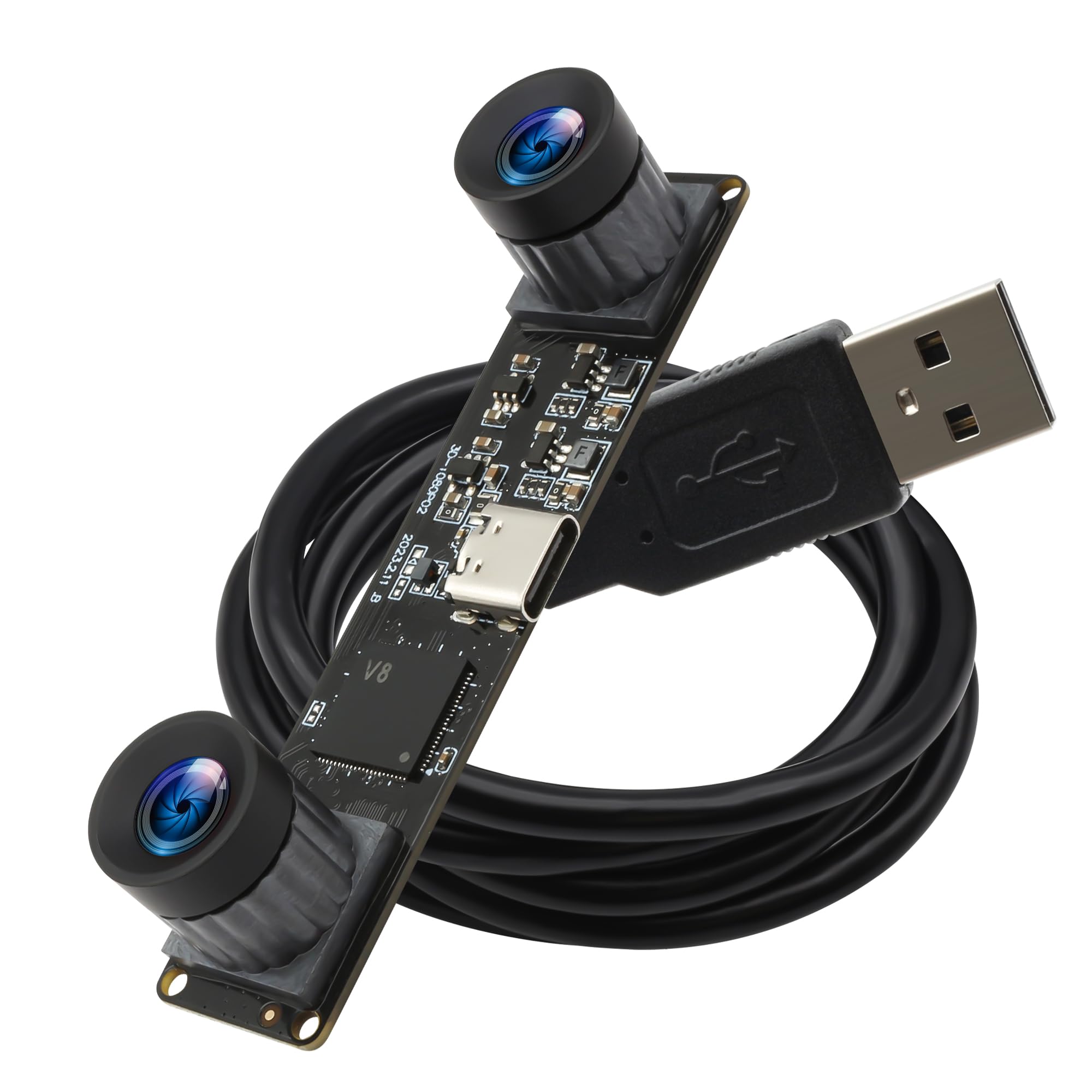 Amazon.com: IFWATER 60fps 3D Stereo Synchronization USB Camera Module ...