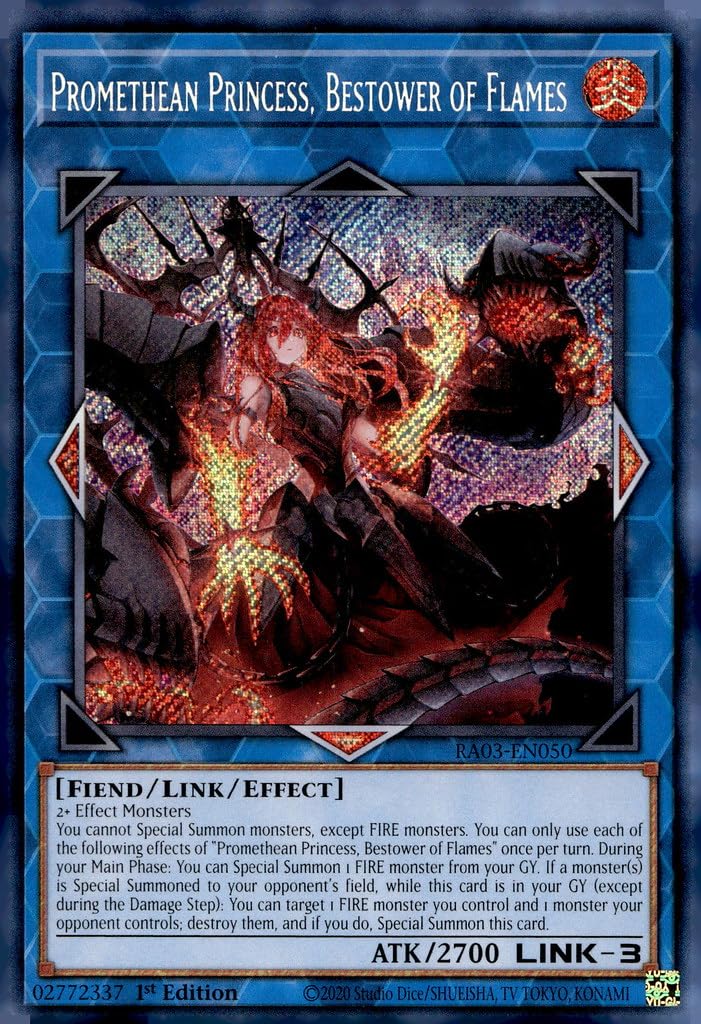 Amazon.com: Promethean Princess, Bestower of Flames (Secret Rare ...