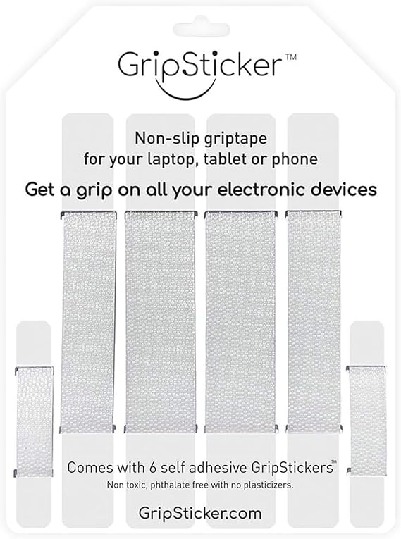 Amazon.com: Grip Sticker Non-Slip Griptape for Your Laptop (Set of 6 ...