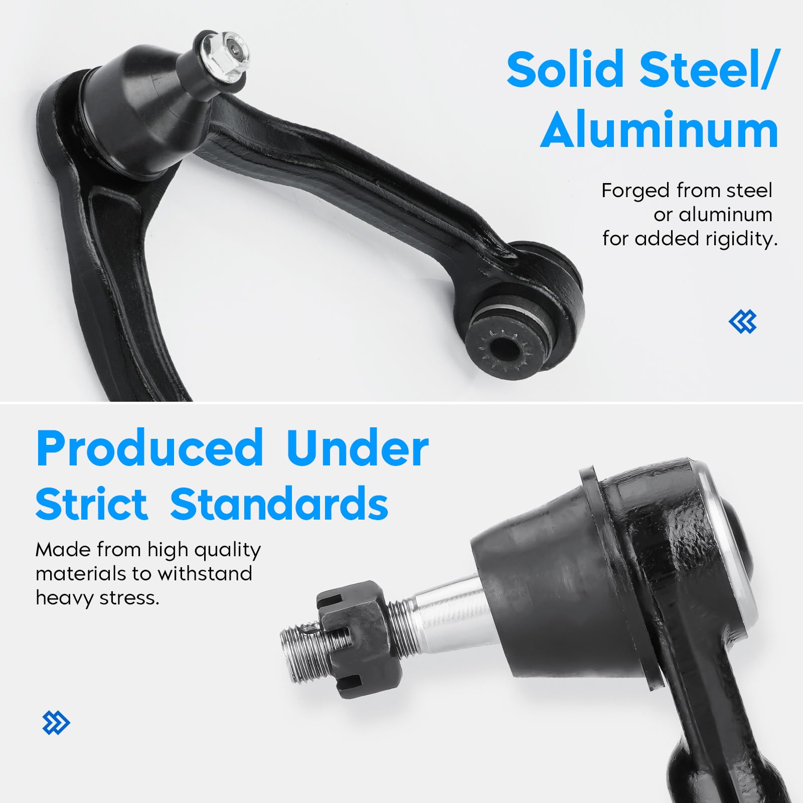 Snapklik.com : 12PCS Front Upper Control Arms w/Ball Joints K80826 ...