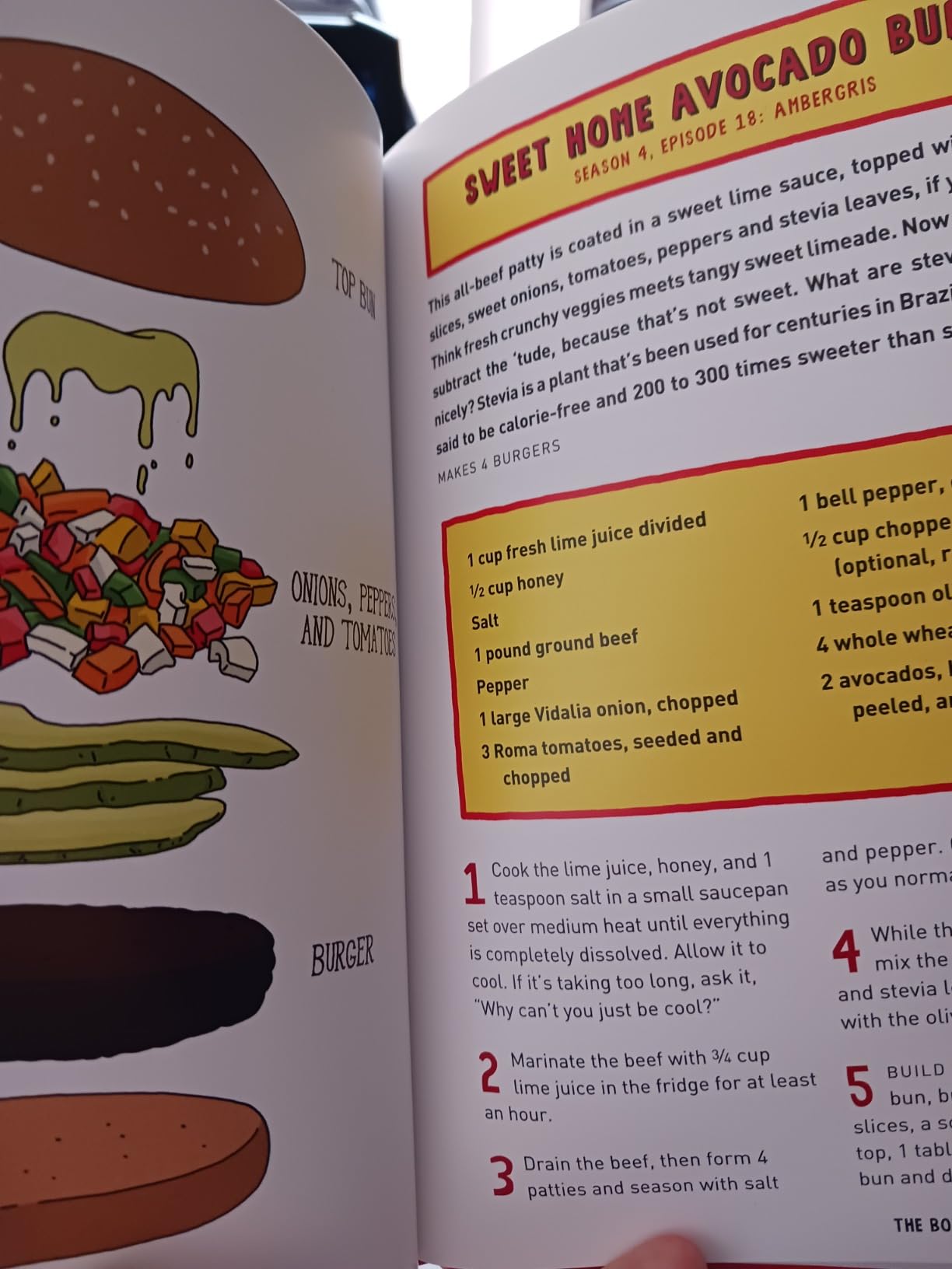 The Bob's Burgers Burger Book: Real Recipes for Joke Burgers : Bouchard ...