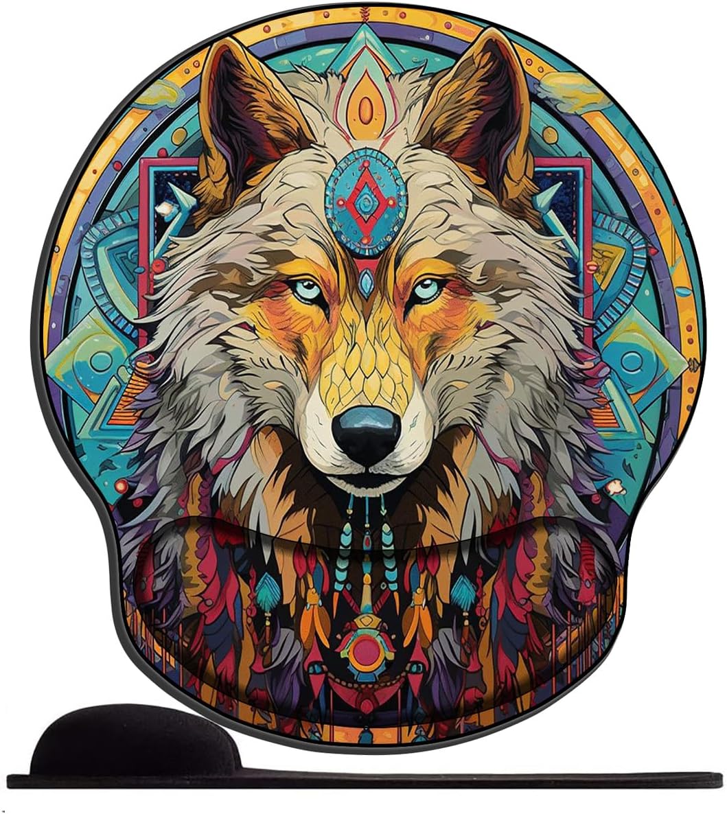 Amazon.com: Mouse Pads for Computers Ergonomic Memory Foam Nonslip ...