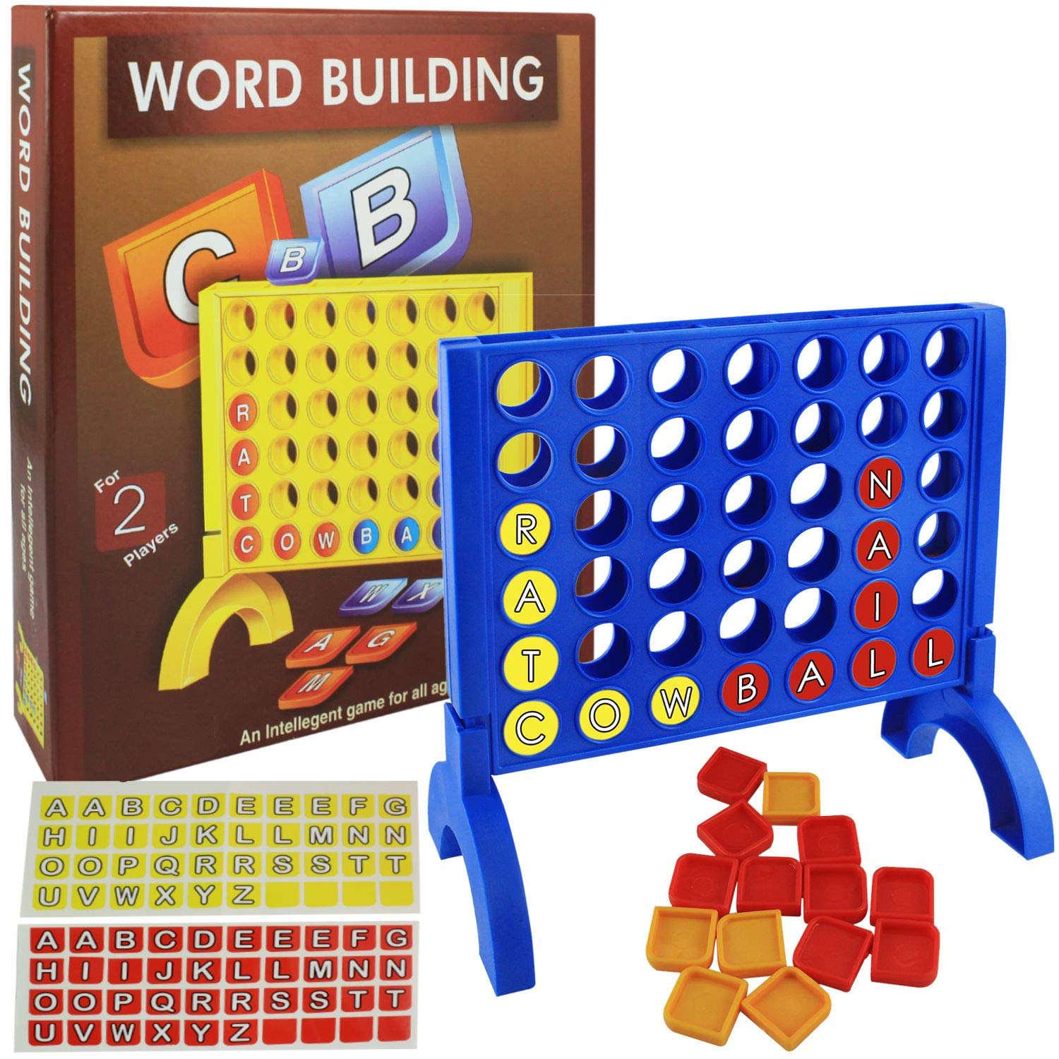Buy FizBiz Word Building Board Game, Learning & Educational Intelligent ...