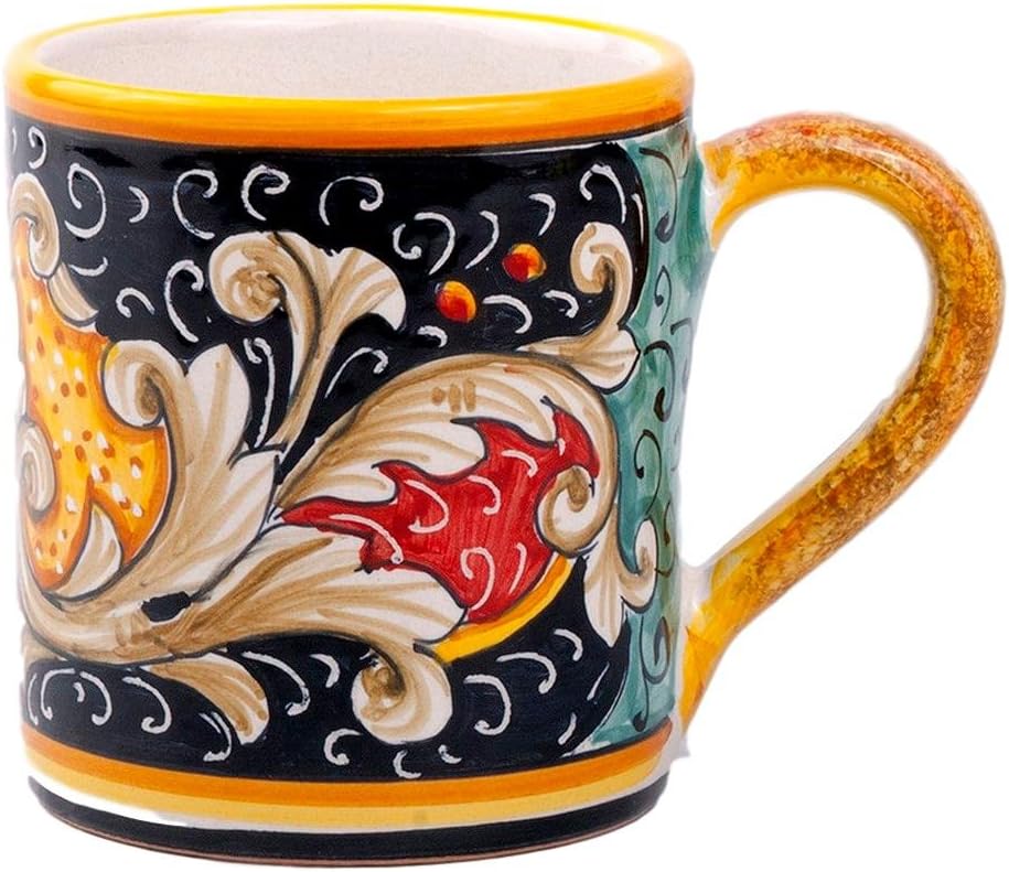 Amazon.com: Michelangelo Ceramic Handpainted Italy Art & Crafts Pottery ...