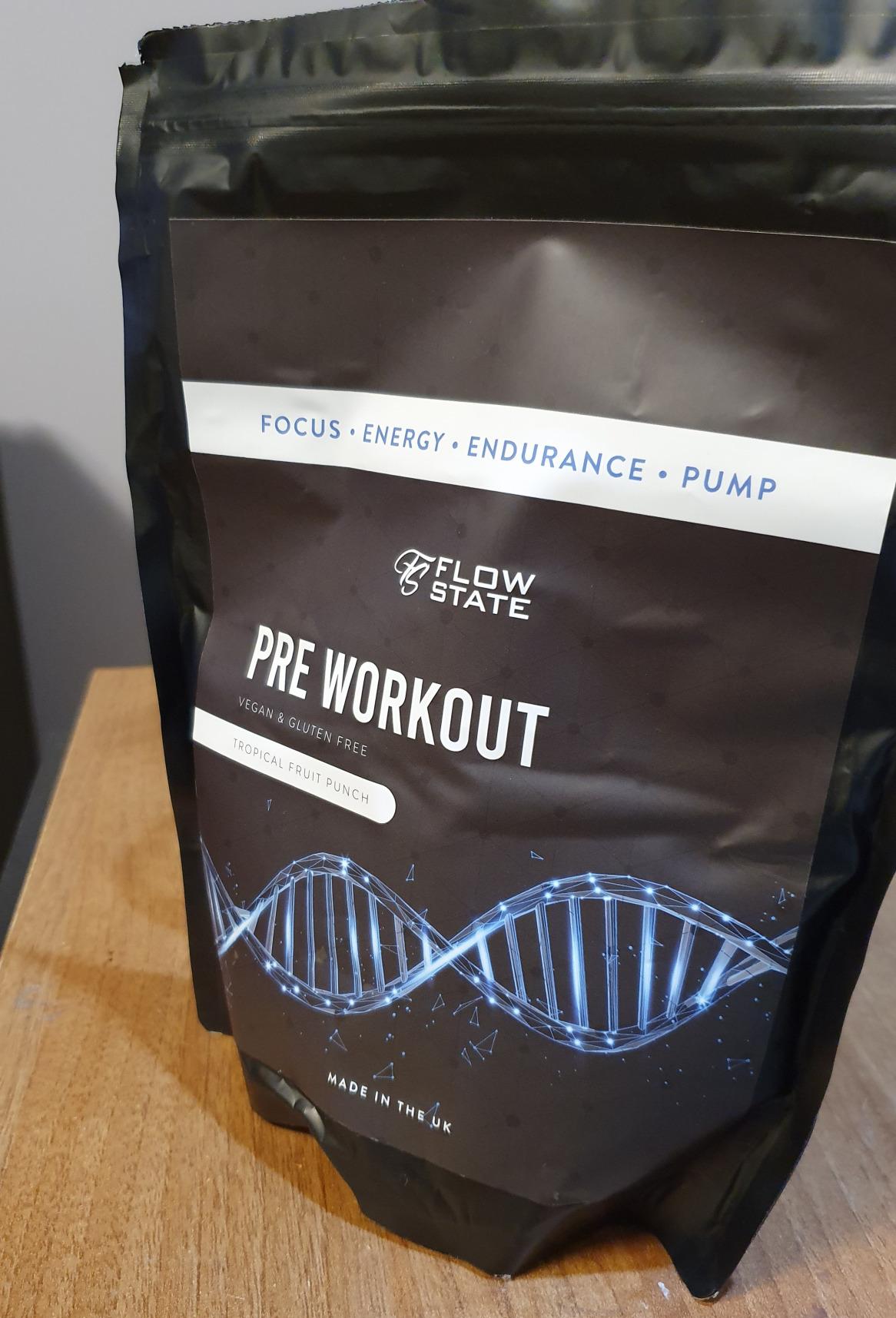 Flow State Pre Workout Powder Supplement – Strawberry & Kiwi – Extreme ...