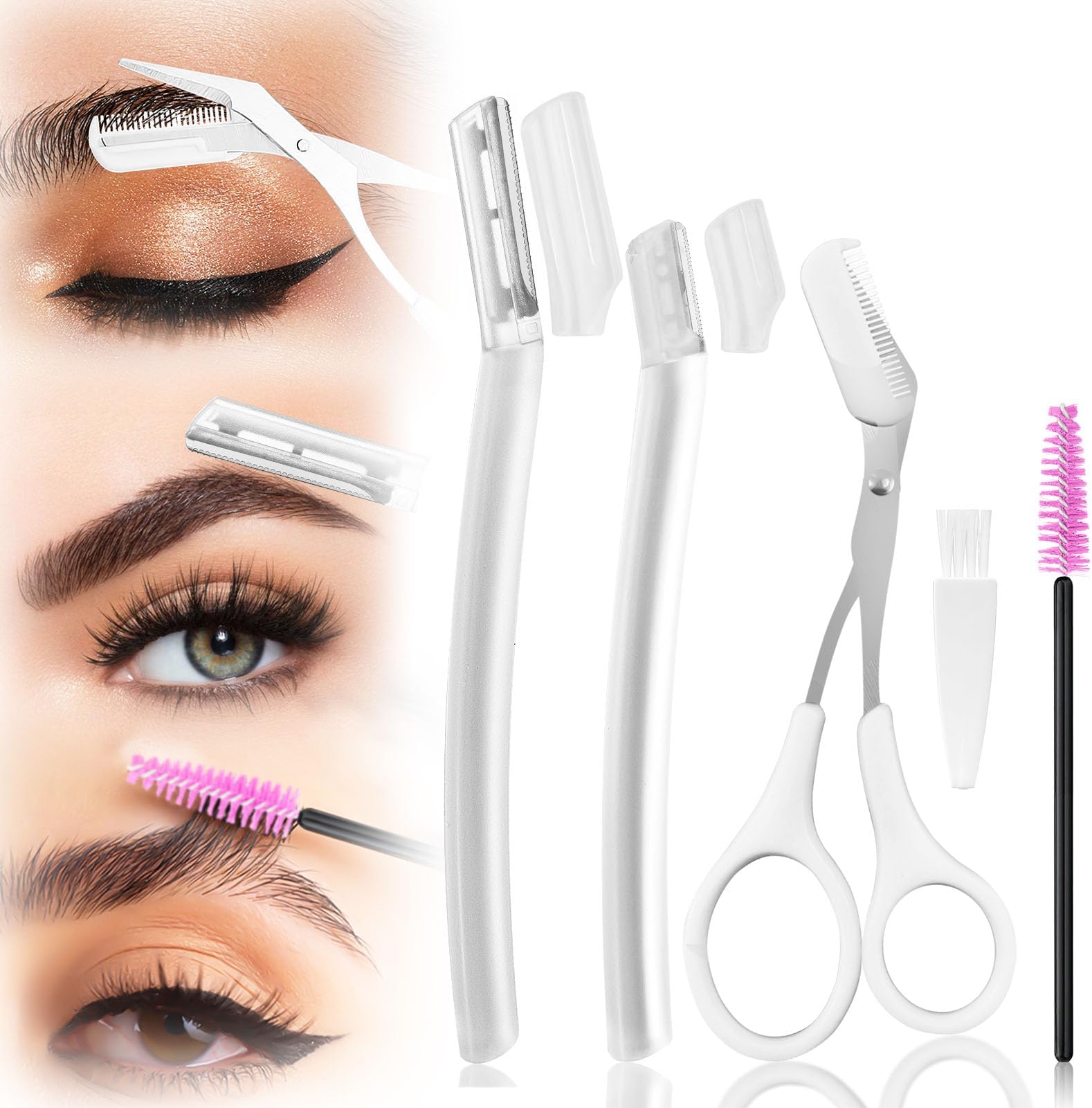 Amazon.com: Tokusatsu 5 in 1 Eyebrow Trimming & Shaping Kit with ...