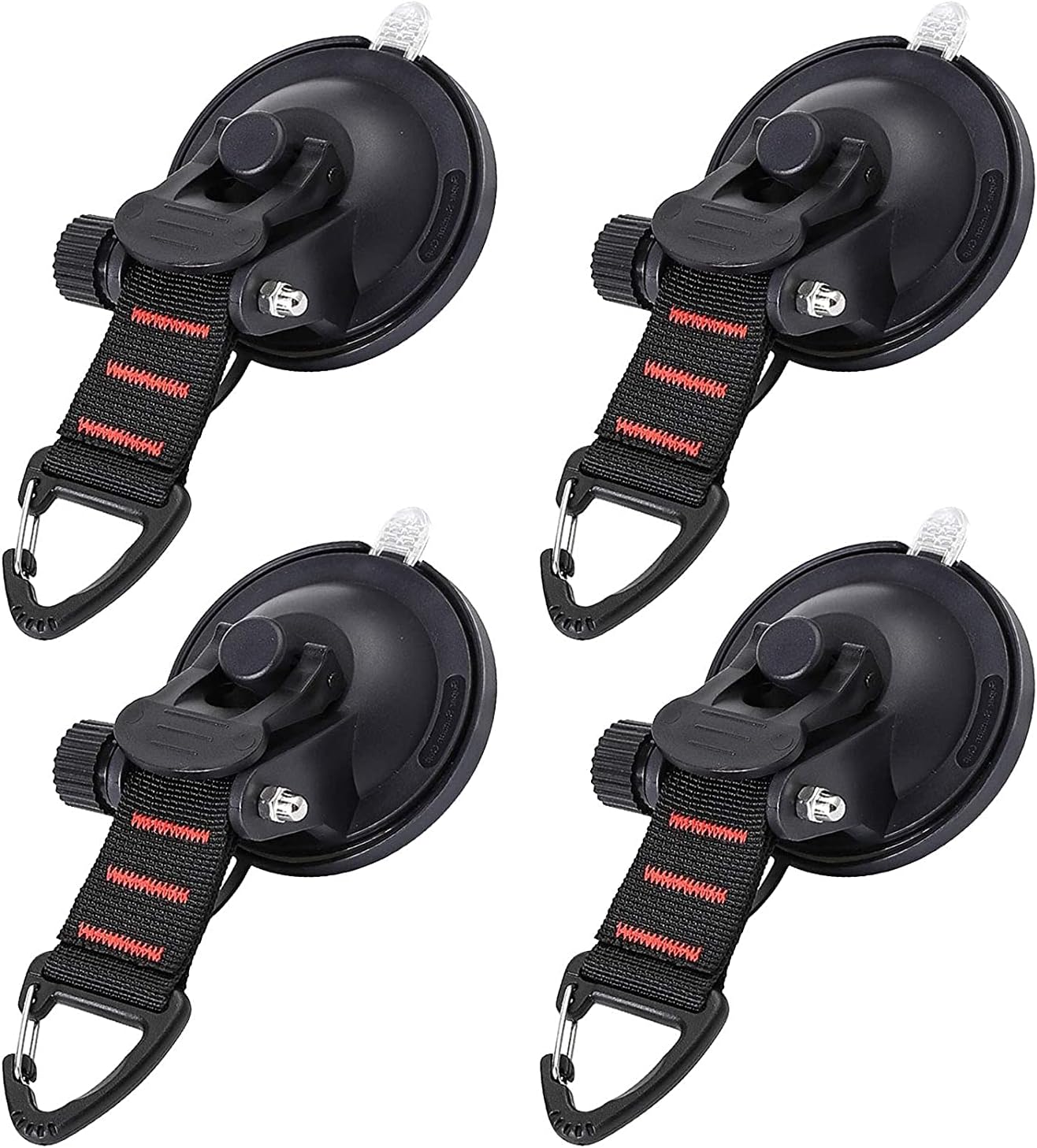 Heavy Duty Suction Cup with Hooks, Multi-Function Camping Suction Cup ...